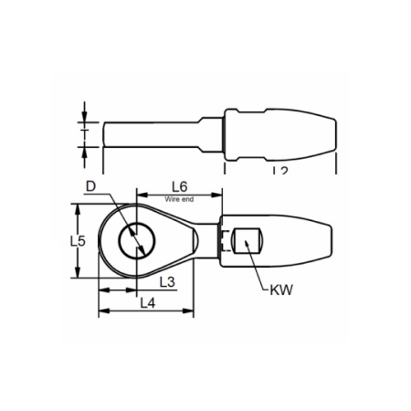Swageless Cone Eye Terminals – Blue Wave USA