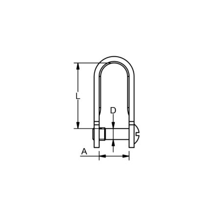Sailmakers D-Shackles – Blue Wave USA