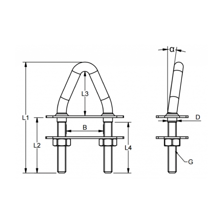 V Bolts – Blue Wave USA