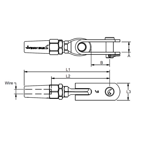 Swageless Toggle Terminal – Blue Wave USA